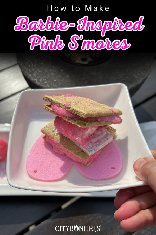 Barbie Movie-Inspired Pink S’mores Recipe